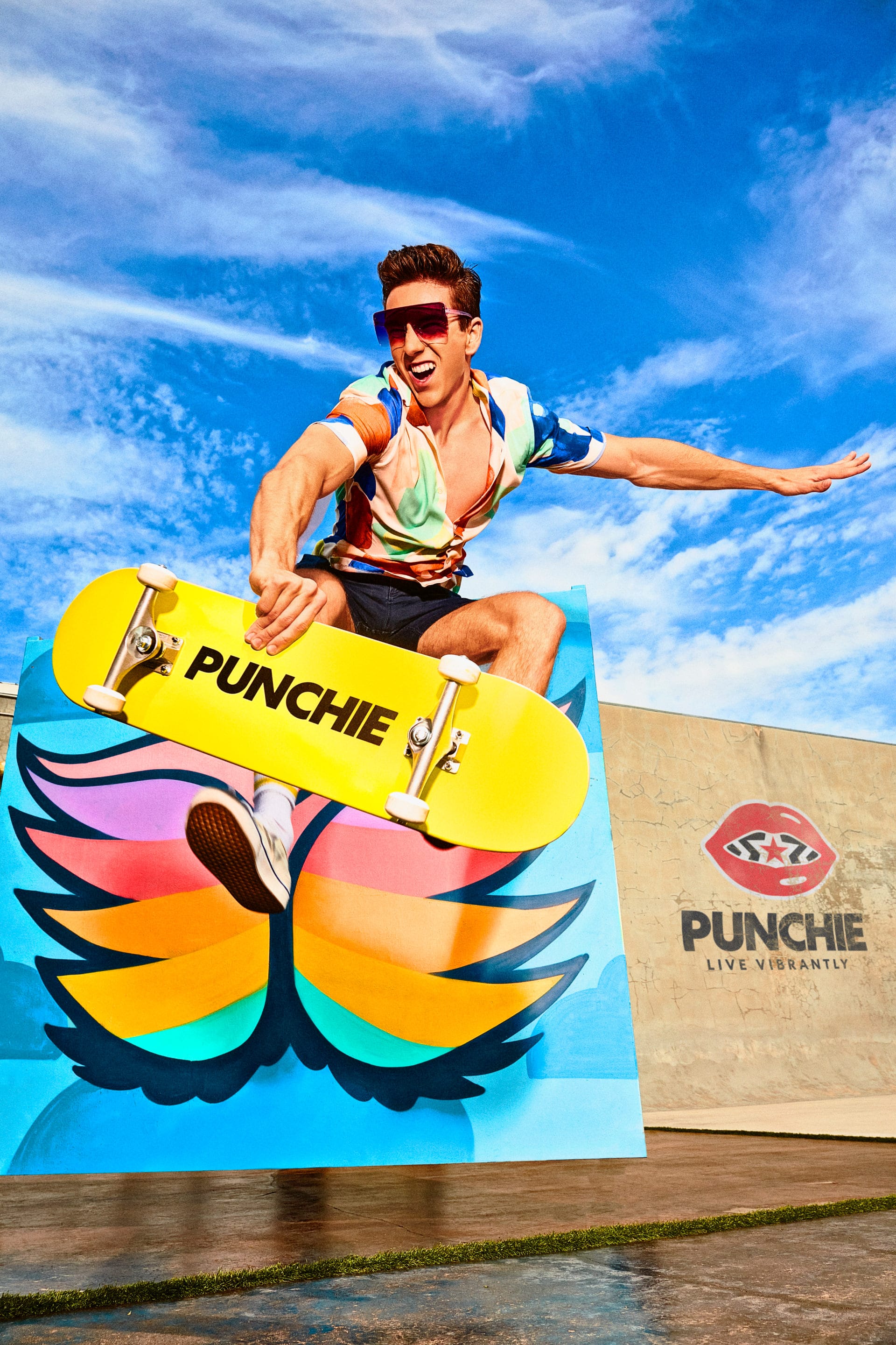 PUNCHIE Variety Pack (8 Cans, 4 Flavors, 12oz each)